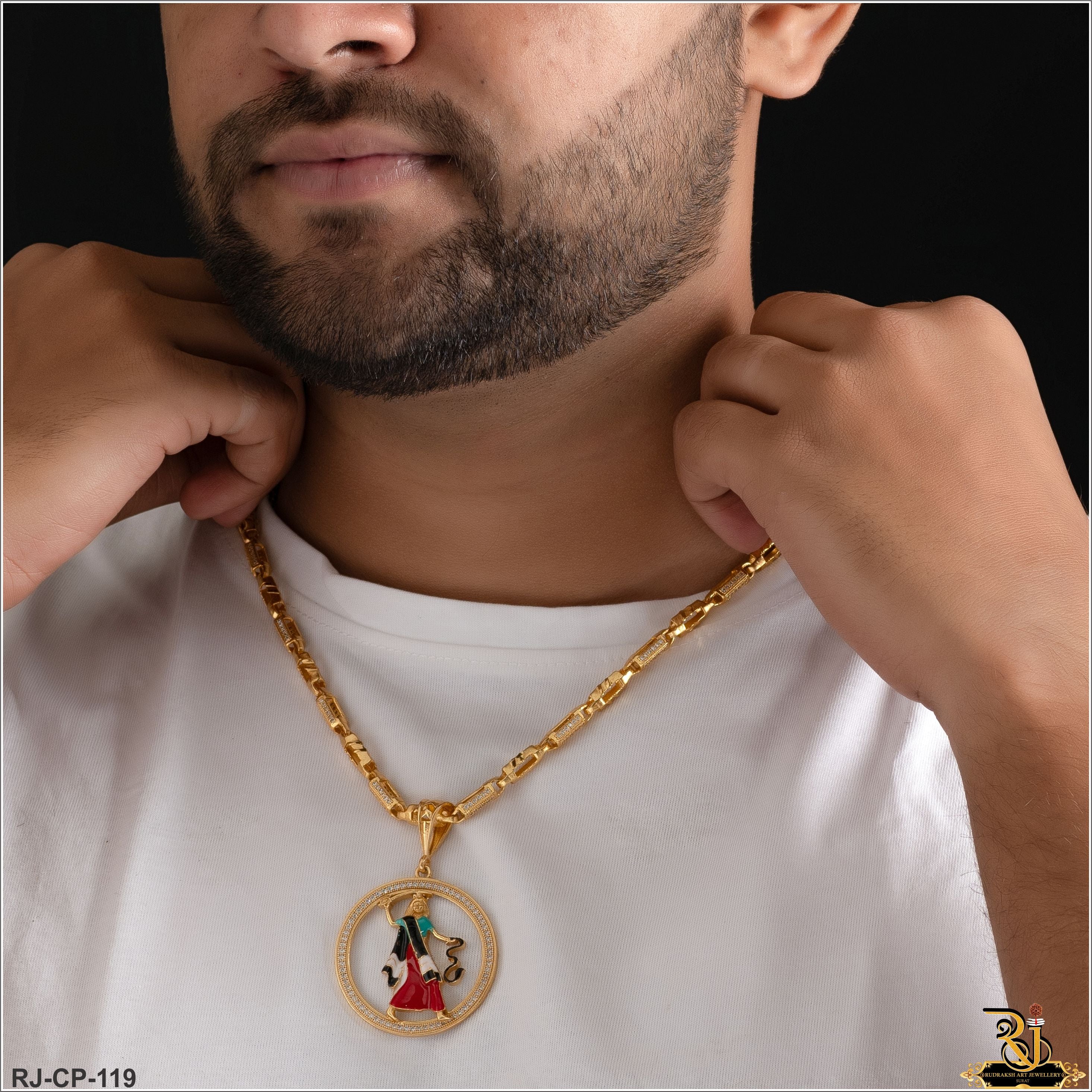Chain with Pendant – Rudraksh Art Jewellery