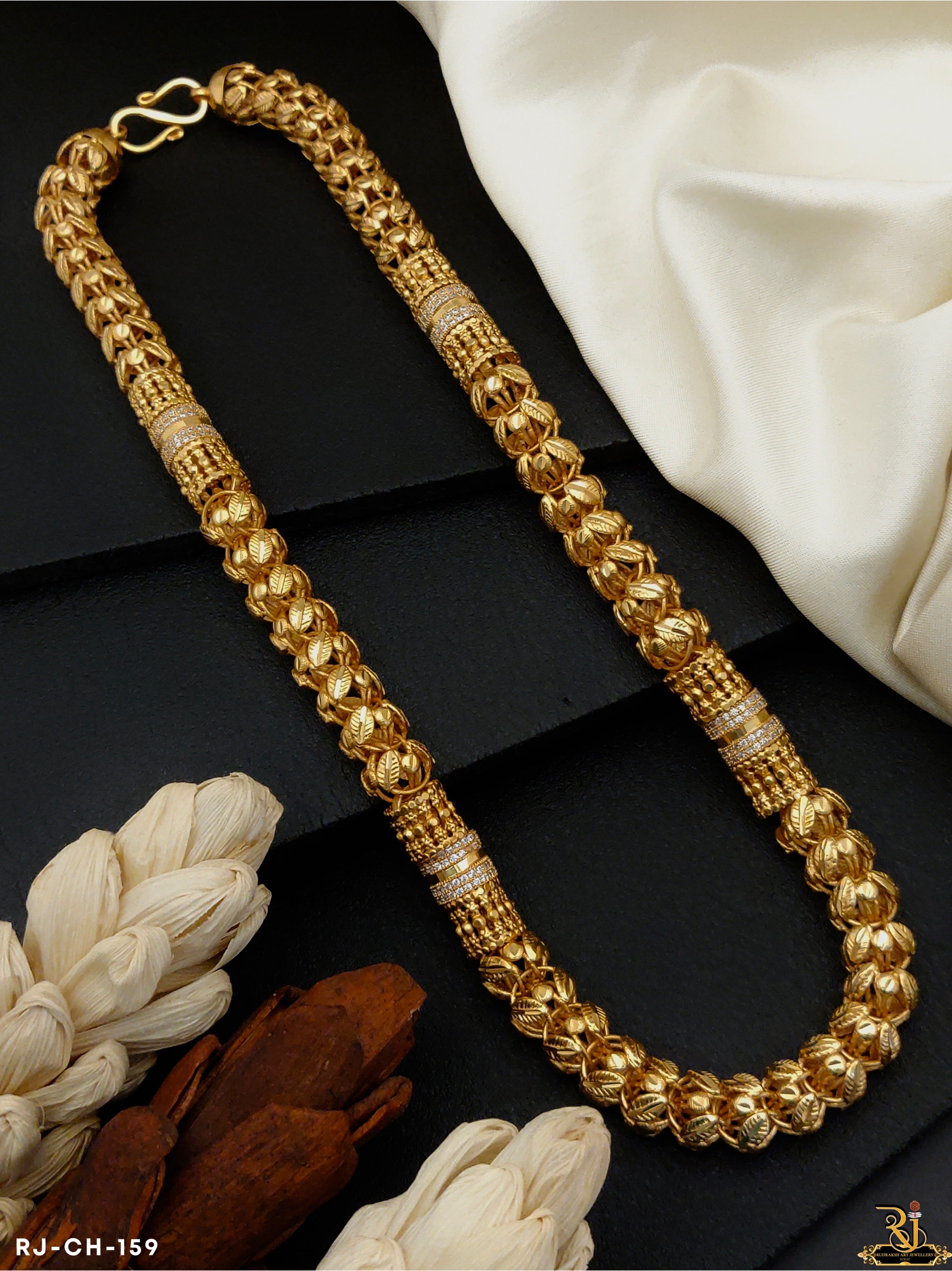 Short Chain Designs Gold Polish Chain Fashionable Micro Gold Chain-CH-159